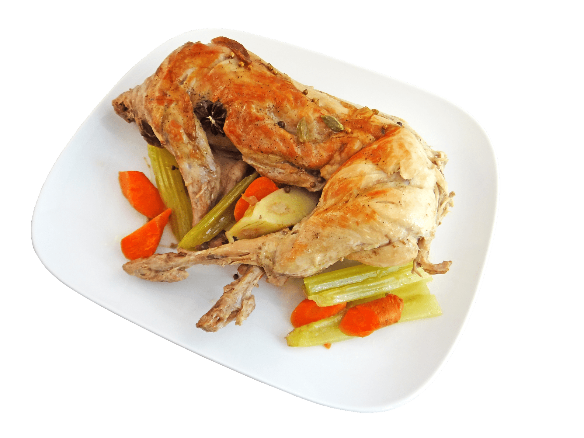 Recept - králík pečený na divoko - Receptik.cz