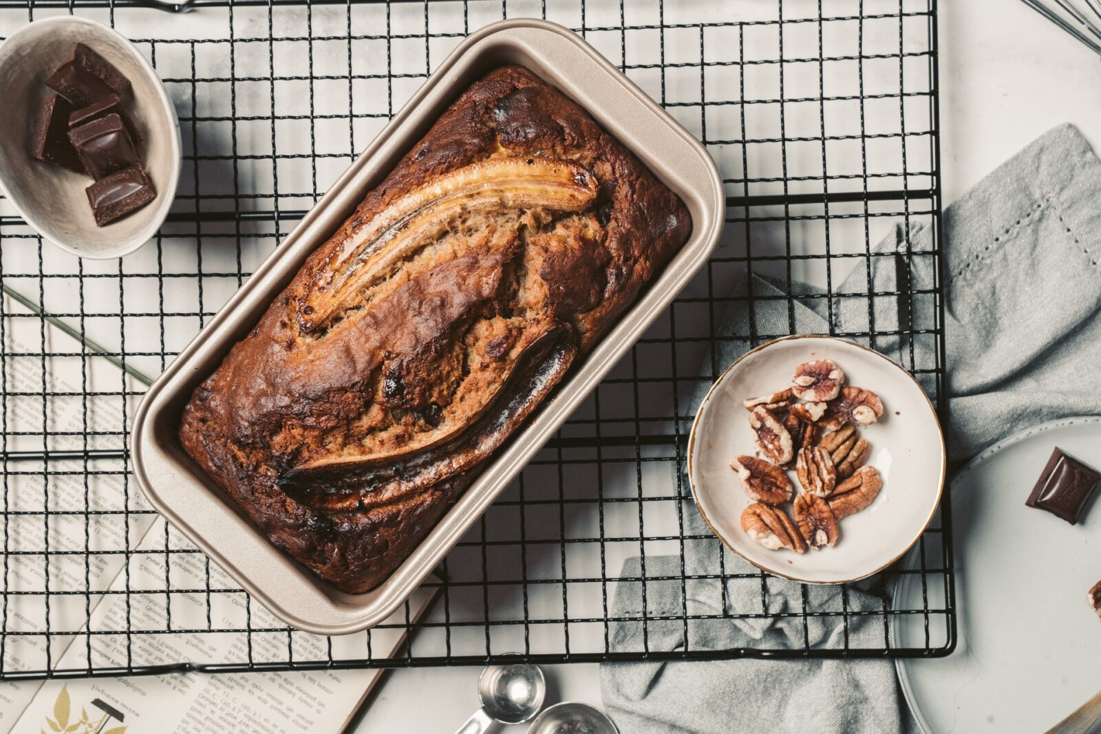 Banana bread – banánový chlebíček –⁠ recept - Receptik.cz